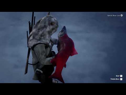 Fishing Legendary Sockeye Salmon - Red Dead Redemption 2 - YouTube