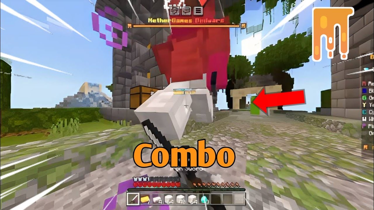 Minecraft nether games bedwars gameplay - YouTube