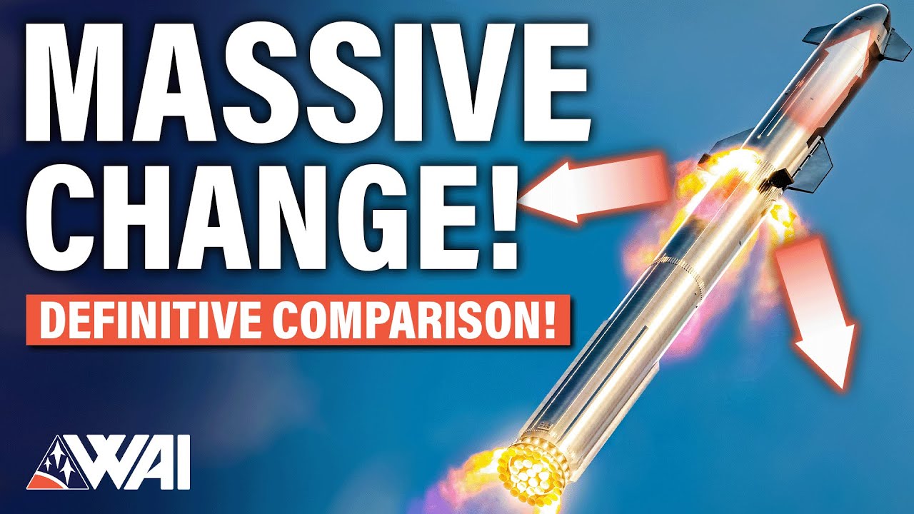 SpaceX's Radical Starship Design Change! Ship 24 vs. Ship 25! - YouTube