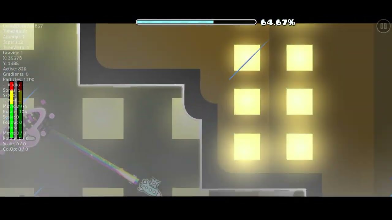 Rising Down 73%/Geometry Dash - YouTube