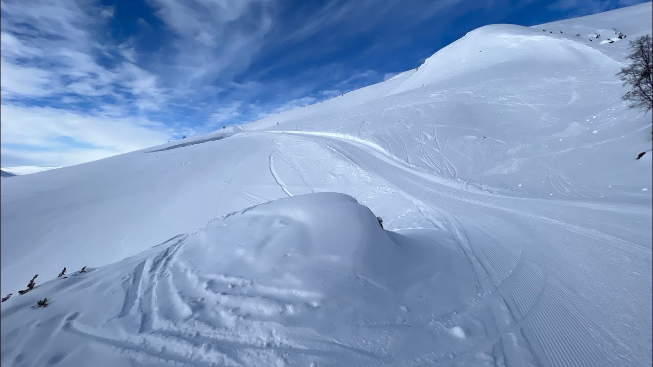 Oppdal skiresort 2023 - Day 1 - YouTube
