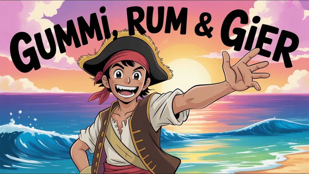 Gummi, Rum & Gier I Monkey D. Ruffy Partysong | Anime Schlager I One ...