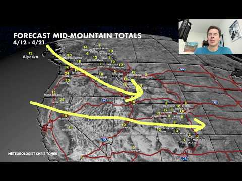 Active Flow, Mountain Weather Update 4/12, Meteorologist Chris Tomer