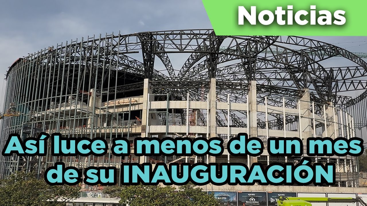 Avances ARENA GDL | Así luce A MENOS DE UN MES DE SU PRIMER CONCIERTO ...