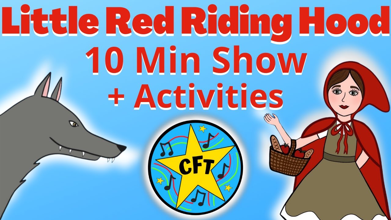 Little Red Riding Hood (10 Min Version) with Activities for Kids ...