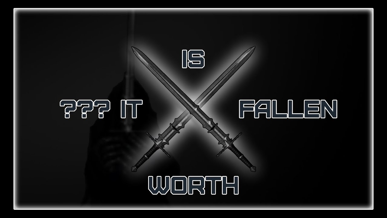 Is Fallen Worth It ? | Criminality - YouTube
