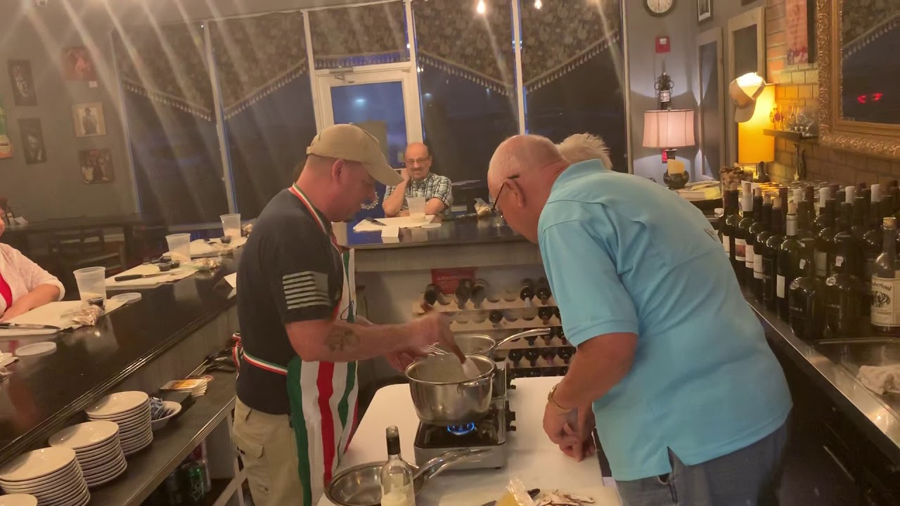 Cooking class with Chef Bob - YouTube