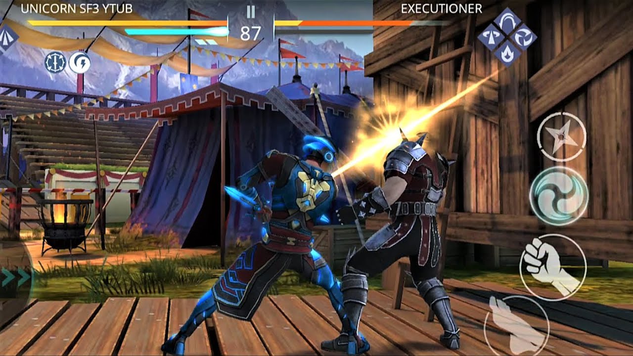 Shadow Fight 3 - Hard Quest On HIGH SOCIETY - First fight! - YouTube