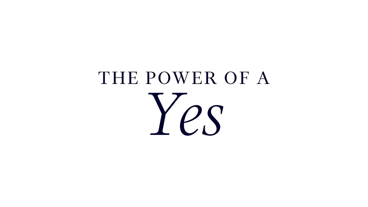 The Power Of A Yes, Live at 10:15am - YouTube