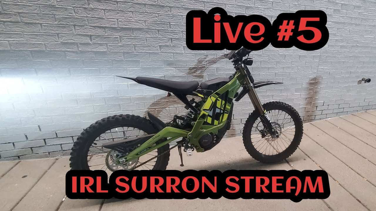 SURRON TRAIL RIDE LIVE(song request in chat) - YouTube