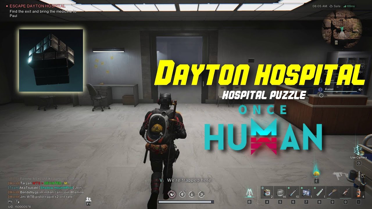 Once Human - Dayton Hospital (Hospital Puzzle) - YouTube
