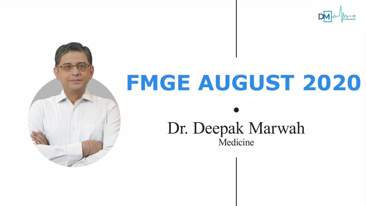 FMGE Exam Discussion by Dr. Deepak Marwah | PrepLadder - YouTube