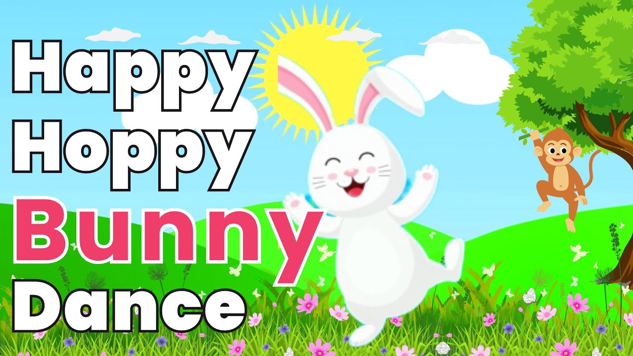 Happy Hoppy Bunny Dance | Nursery Rhymes - Fun Kids Song & Dance - YouTube