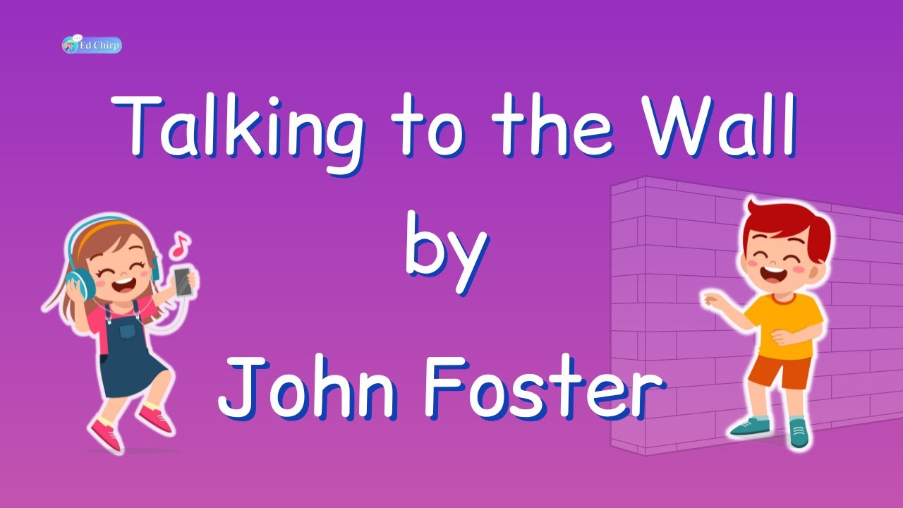 Talking to the Wall by John Foster - YouTube