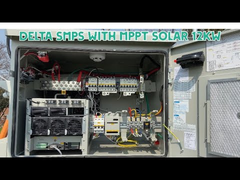 Delta SMPS 12kw with Mppt #delta #indus#mppt #mpptsolarinverter - YouTube