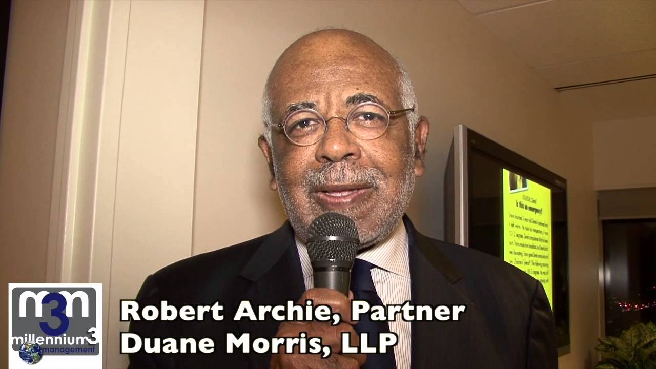 M3M 25th Anniversary Celebration - Remarks by Robert Archie of Duane ...