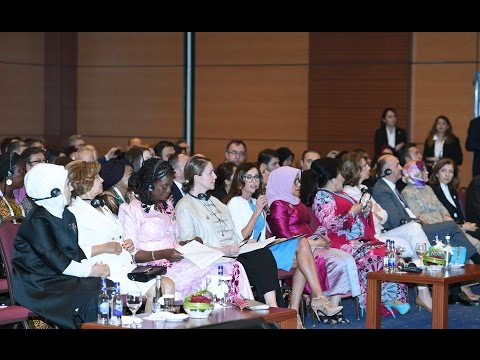 Mehriban Aliyeva participates in a session  “Leading role of first ladies in combatting cancer”