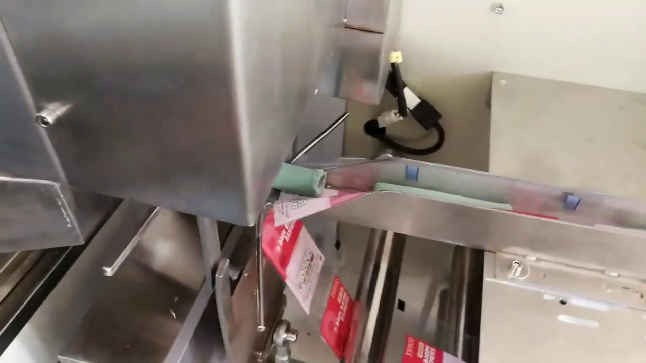 Automatic China resin & hardener concentric putty packing machine - YouTube