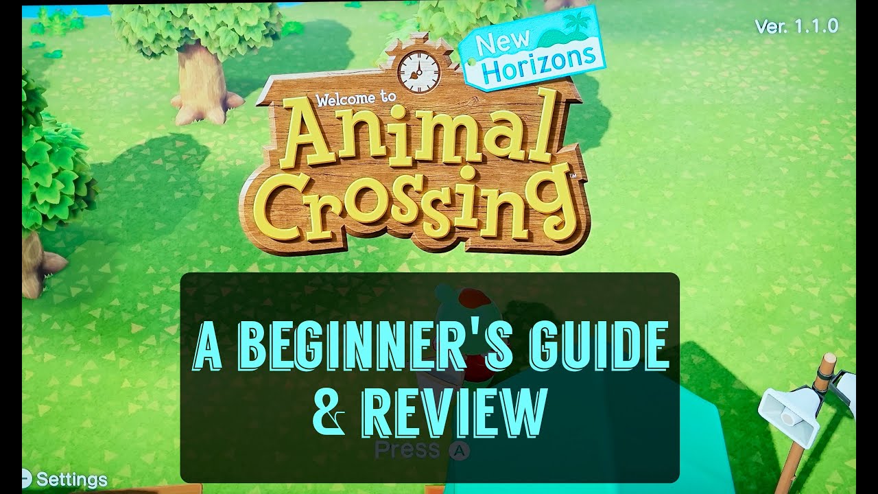 Animal Crossing New Horizons: Beginner's Guide & Review - YouTube
