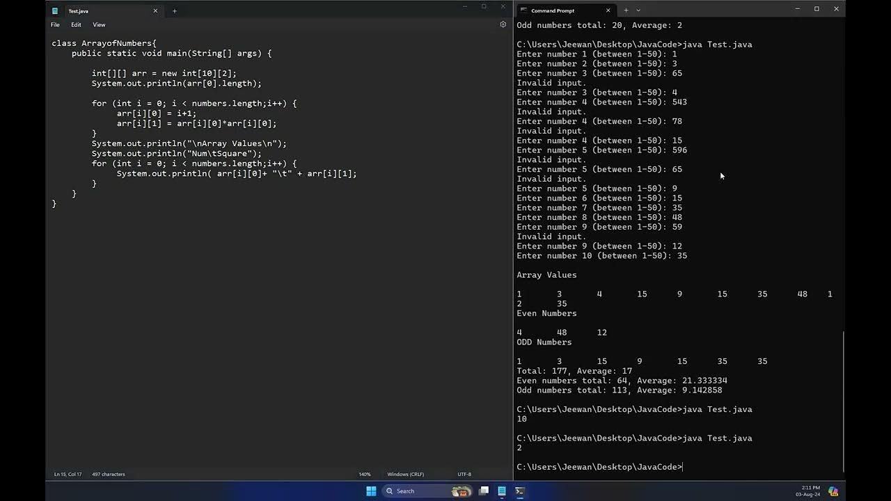 Java Multi Dimensional Arrays - YouTube