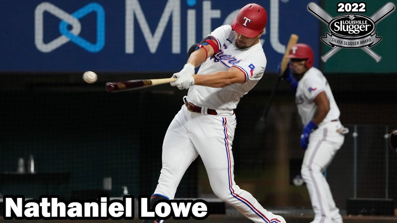 Nathaniel Lowe: 2022 Silver Slugger Highlights - YouTube