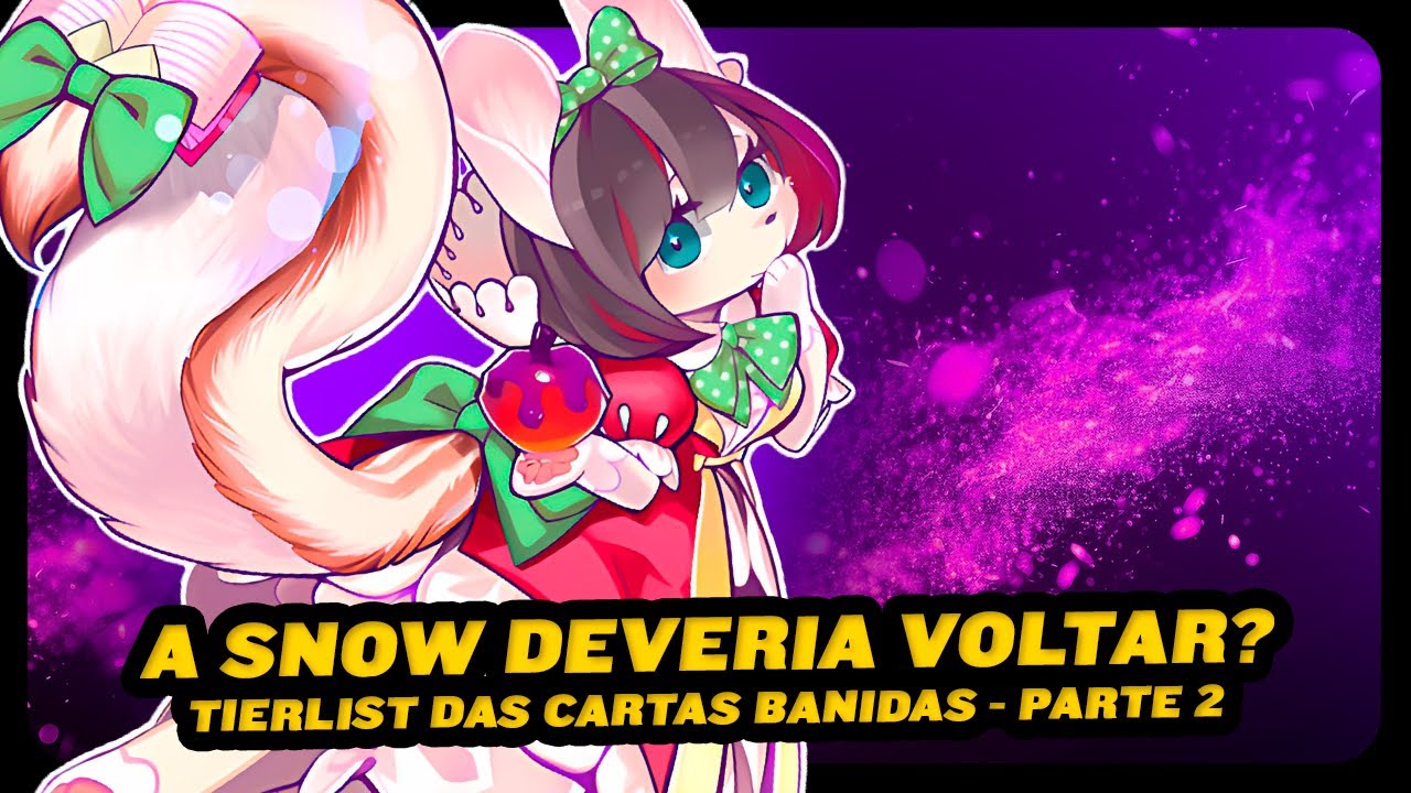 TIERLIST DE CARTAS BANIDAS - PARTE 2 - E A KITKALOS? - YouTube