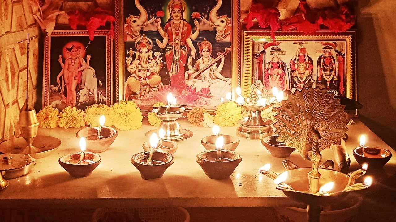 Dip-pujan (दिप पुजन) - YouTube