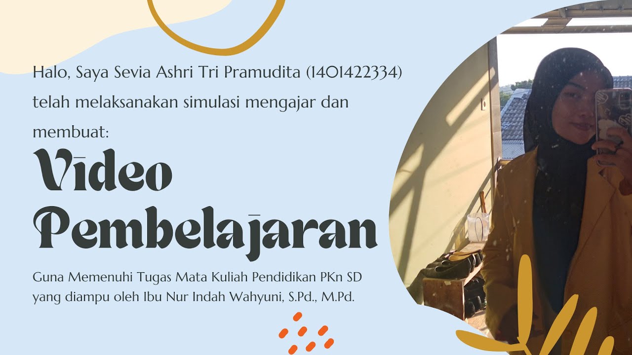 Video Pembelajaran Pendidikan Pancasila Kelas 2 Bab 3 - YouTube