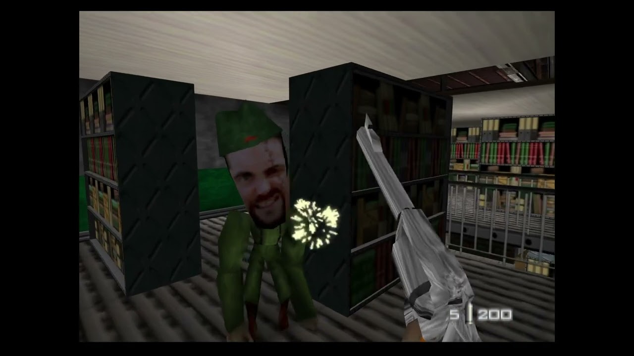 Mission 11 Archives: Agent Goldeneye Xbox One N64 Fat Head DK Mode with ...