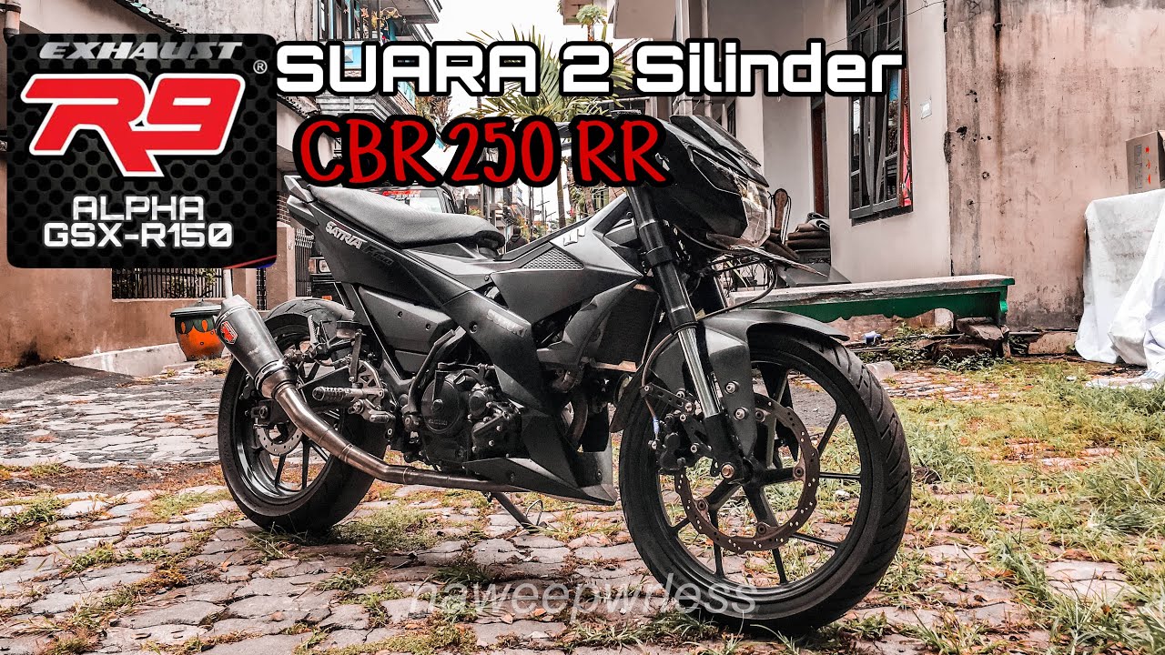 R9 Alpha Exhaust No dB Killer Satria FuFi 2016 GSX-R150 Header ...