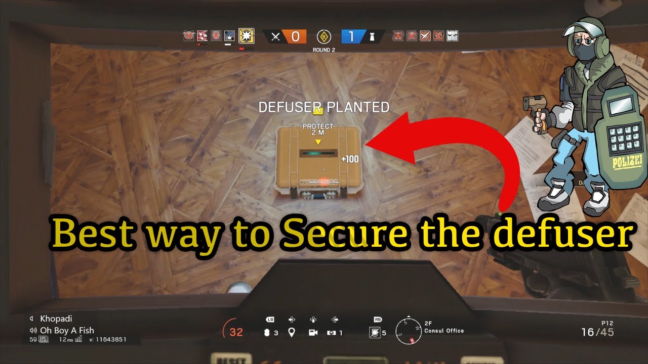 Protect the Defuser - Rainbow Six Siege - YouTube