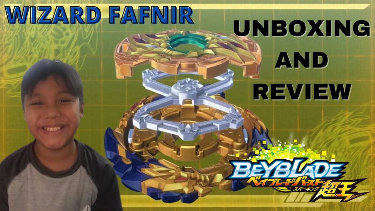 WIZARD FAFNIR BEYBLADE UNBOXING AND REVIEW - YouTube