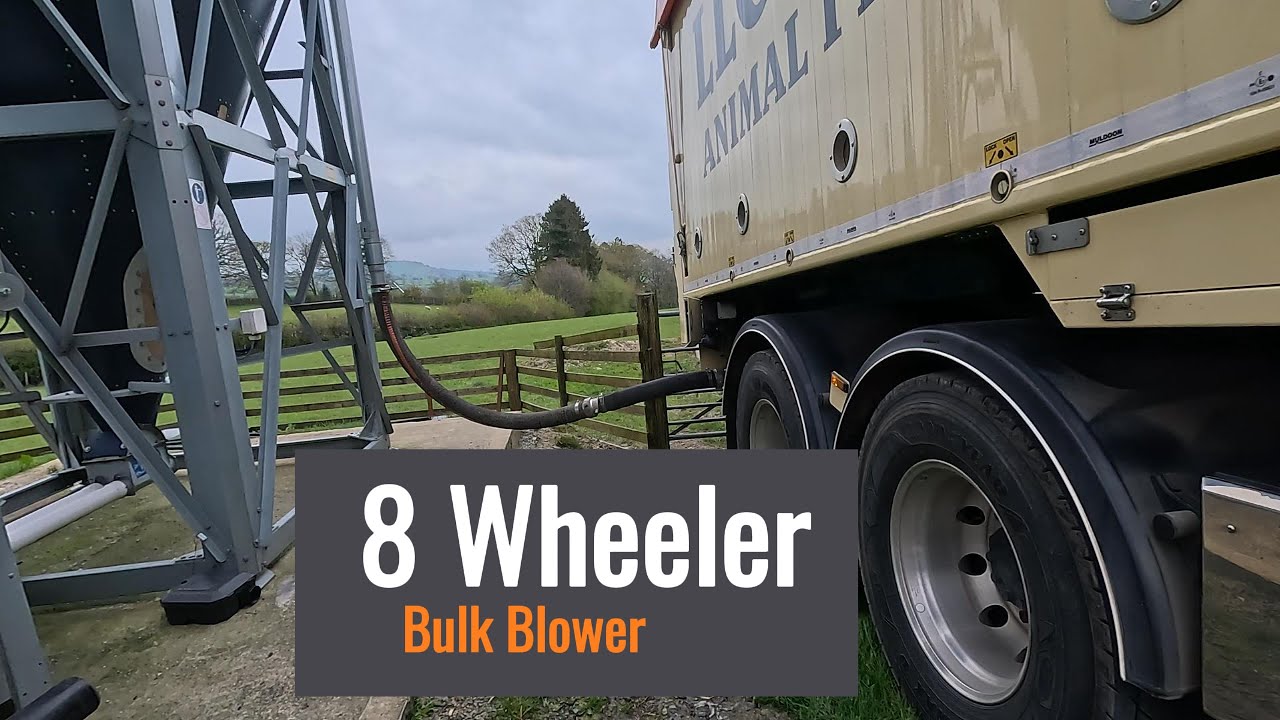 8 Wheeler Bulk Blower - YouTube