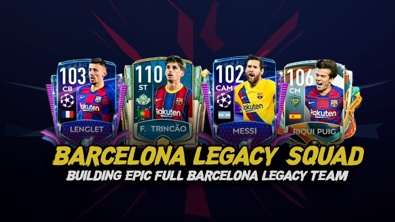 250+ Million Insane FC BARCELONA LEGACY SQUAD BUILDING | Full Barca ...