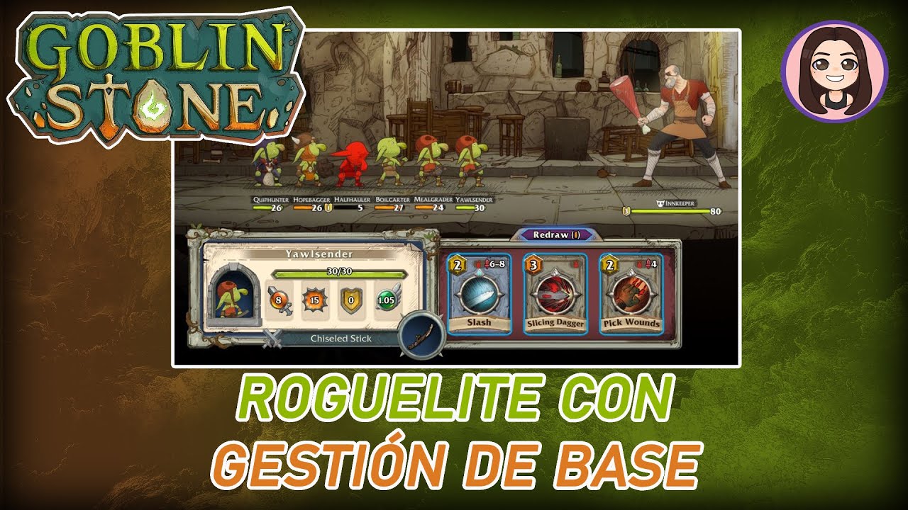 ROGUELITE CON GESTION DE BASE Y COLONIA GOBLIN | GOBLIN STONE - GAMEPLAY ESPAÑOL - YouTube