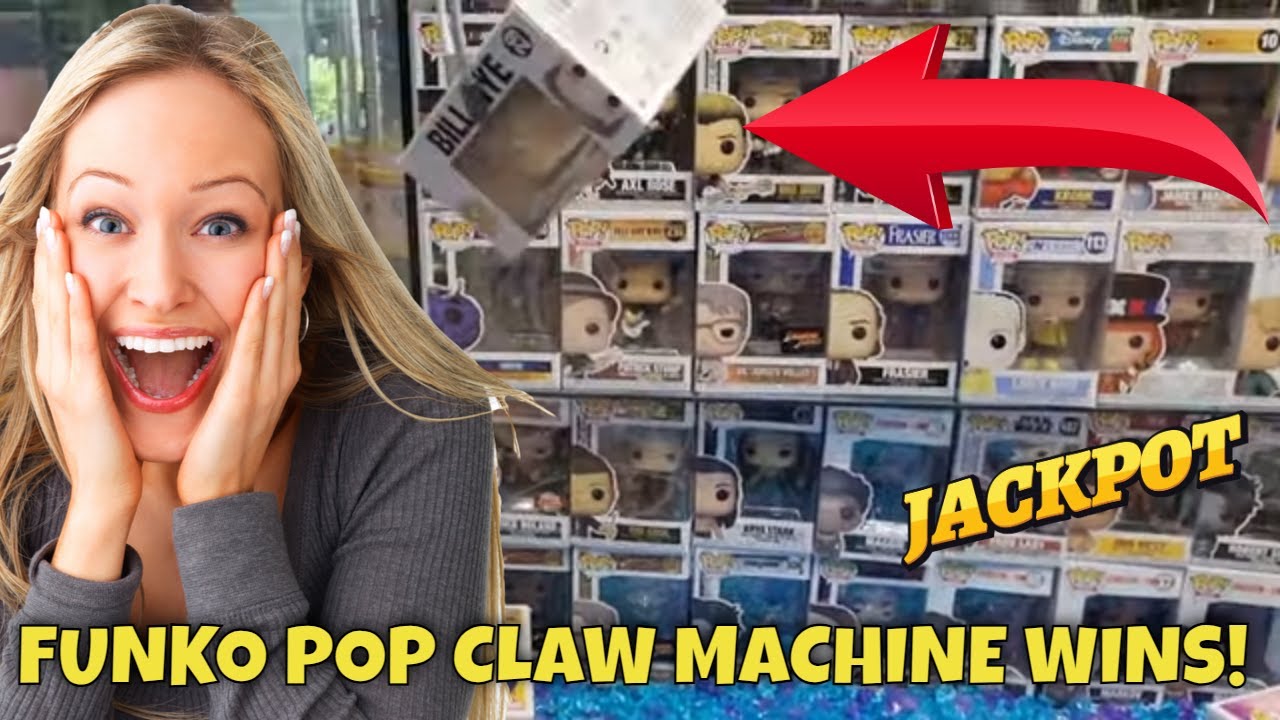 *I CAN'T STOP WINNING* Funko Pop Claw Machines Wins At The Arcade ...