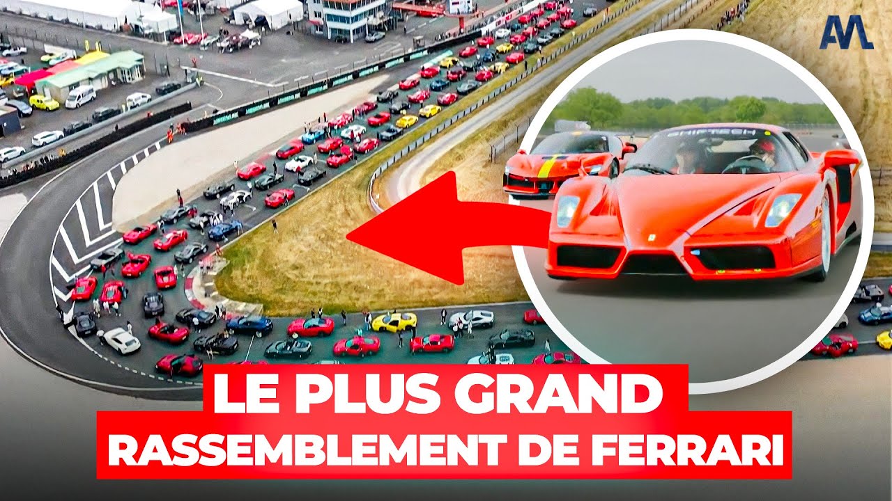 On visite le plus grand rassemblement Ferrari d’Europe ! - YouTube