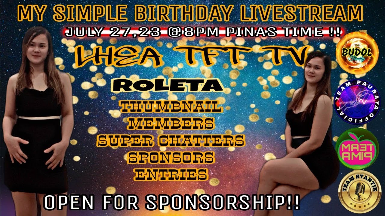 Promote @Lhea TFT TV BDAY LS | Roblox - YouTube