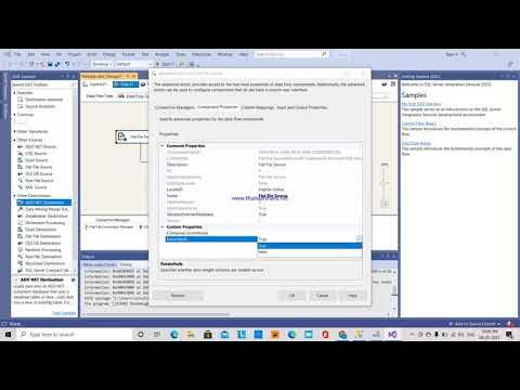 4.SSIS TUTORIAL - HOW TO CONVERT BLANK VALUES TO NULL VALUES FROM FLAT FILE SOURCE TO SQL SERVER ...