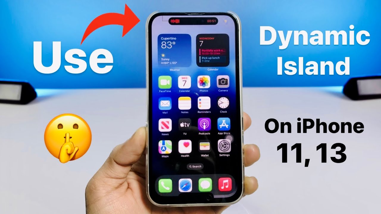 How to Install Dynamic Island on iPhone 11, iPhone12, iPhone13 - YouTube