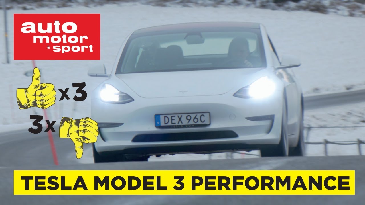 Tesla Model 3 – test - YouTube