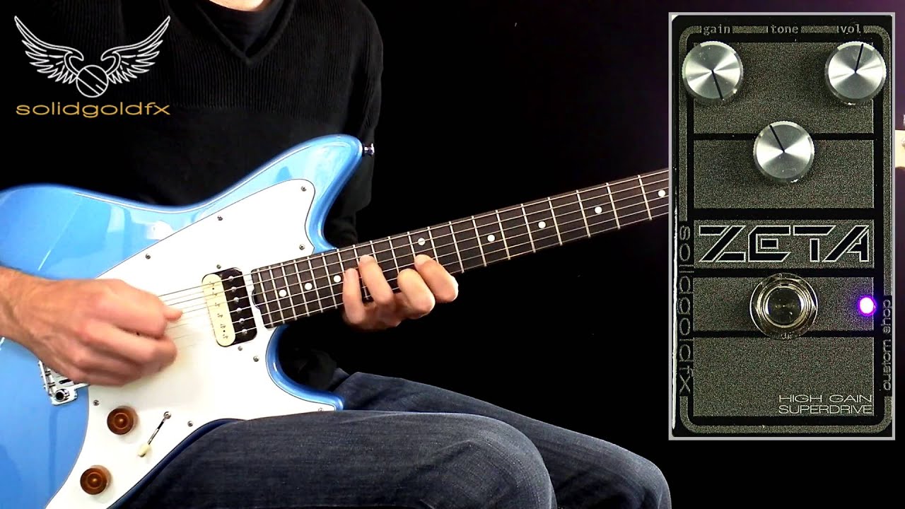 Solidgoldfx ZETA - CUSTOM SHOP HIGH GAIN - YouTube