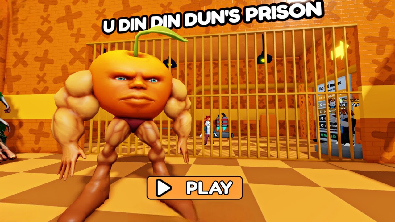 U Din Din Dun's Prison Run Obby - Full Gameplay ∣ NO Commentary #roblox ...