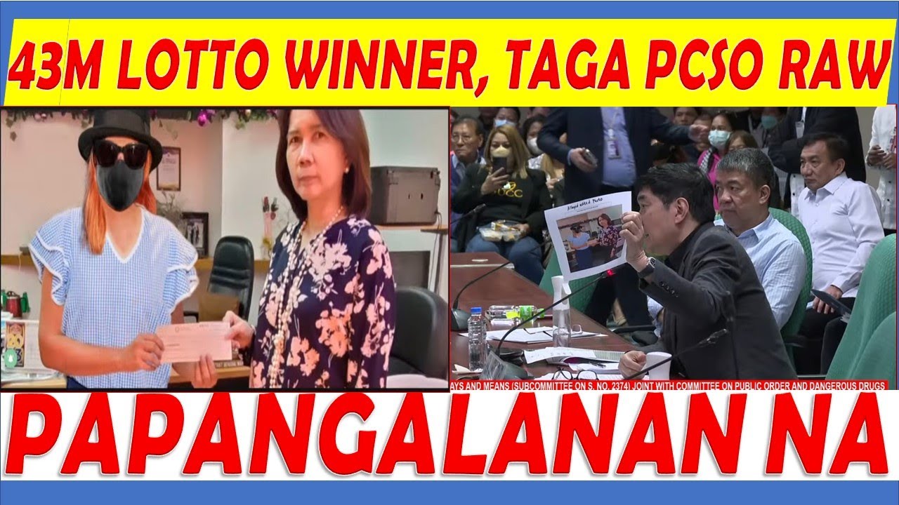 43-MILLION LOTTO WINNER TAGA PCSO BA | PAPANGALANAN NA - YouTube