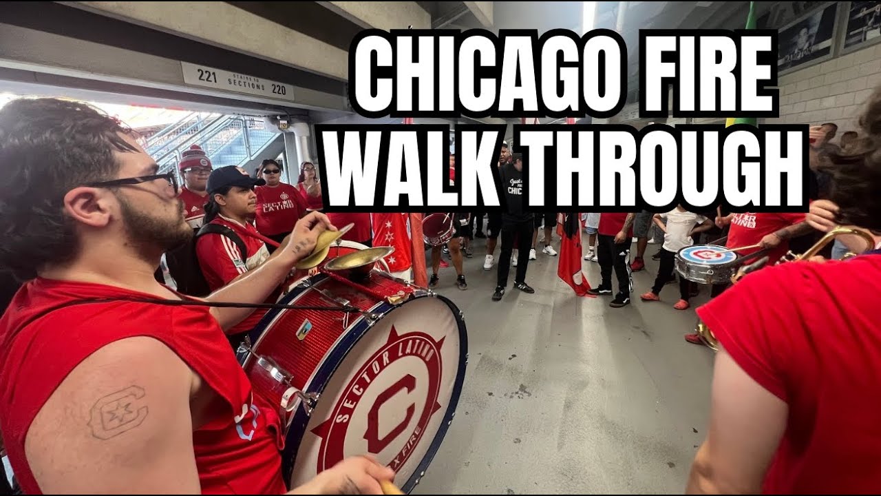 Soldier Field - Chicago Fire Concourse - YouTube