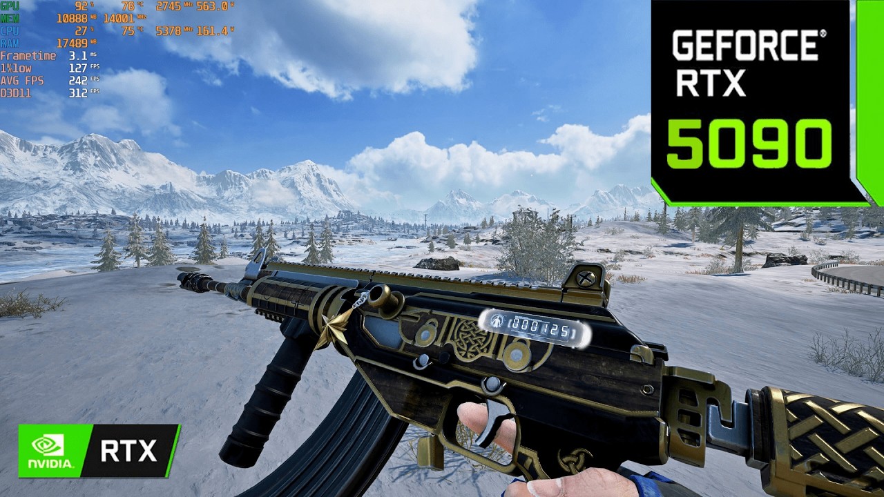 PUBG : RTX 5090 - i9 14900K - 128GB RAM ( 4K Maximum Settings ) - YouTube