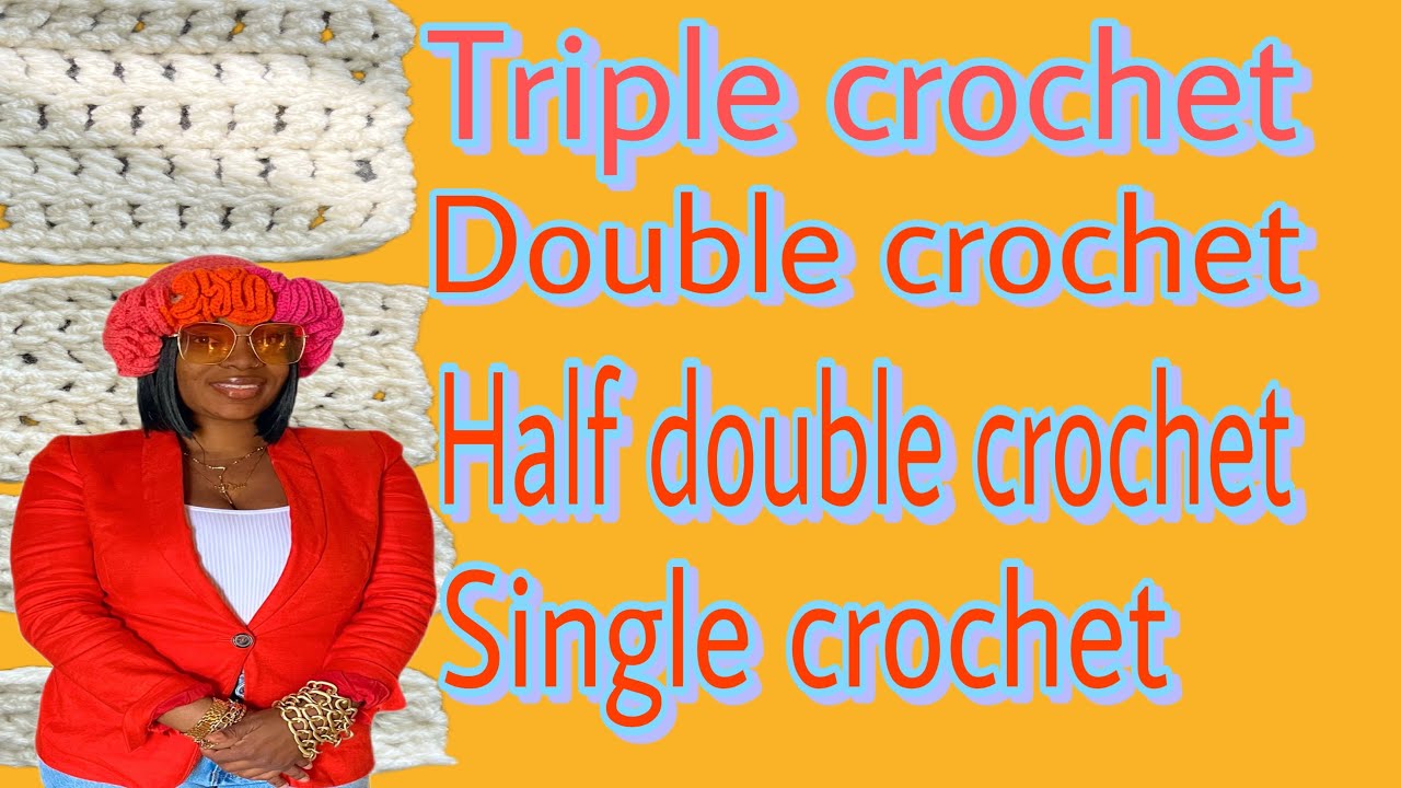 Introduction!How to crochet: Absolute Beginners! Learning Crochet ...