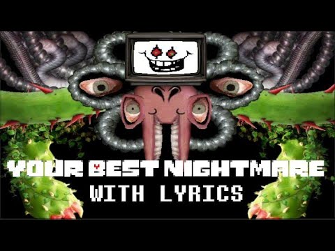 Undertale - Your Best Nightmare WITH LYRICS (Halloween Special) - YouTube