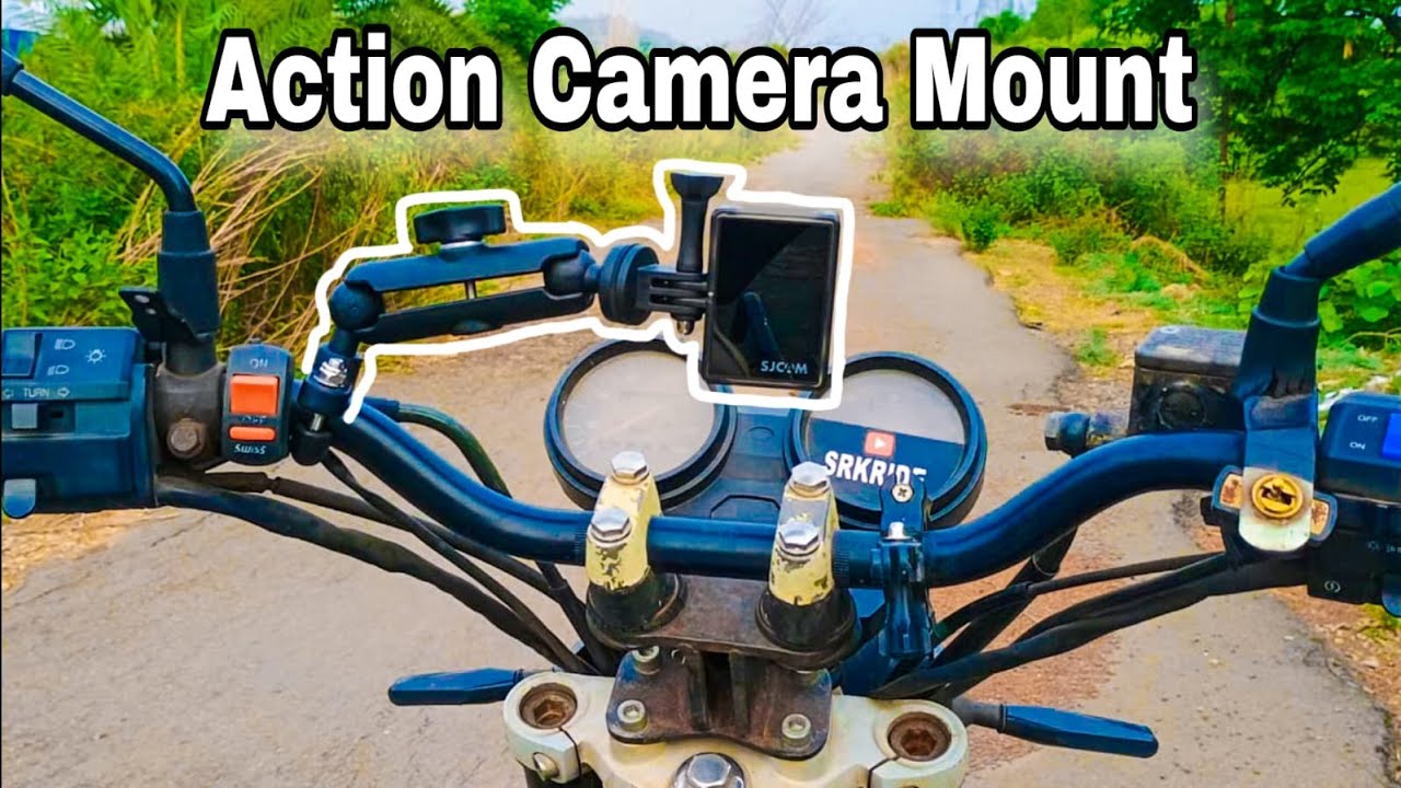 MOTOWOLF GoPro Handlebar Mount GoPro Accessories Motorcycle Action ...