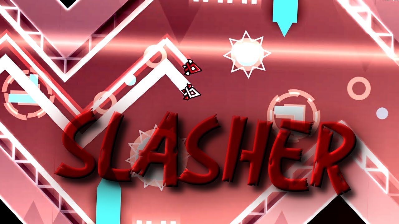 "Slasher" by blueY0shi [DEMON] | Geometry Dash 2.2 [Weekly #395] - YouTube